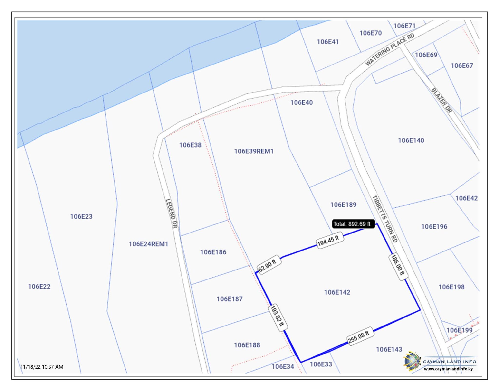 plot measure – Island Realty